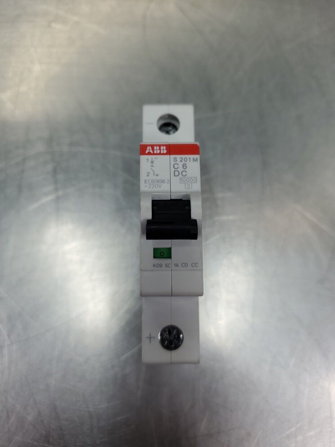 ABB S201M-C6DC Miniature Circuit Breaker, 6A 220V. 4D-36 – Palmetto Automation Inc.