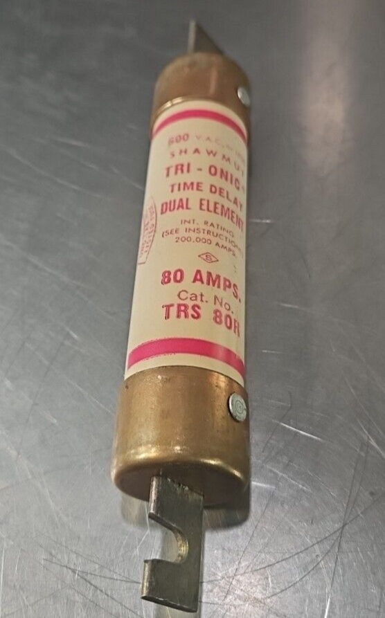 Ferraz Shawmut TRS80R Tri-onic Dual Element Time Delay 80A loc4D35 – Palmetto Automation Inc.