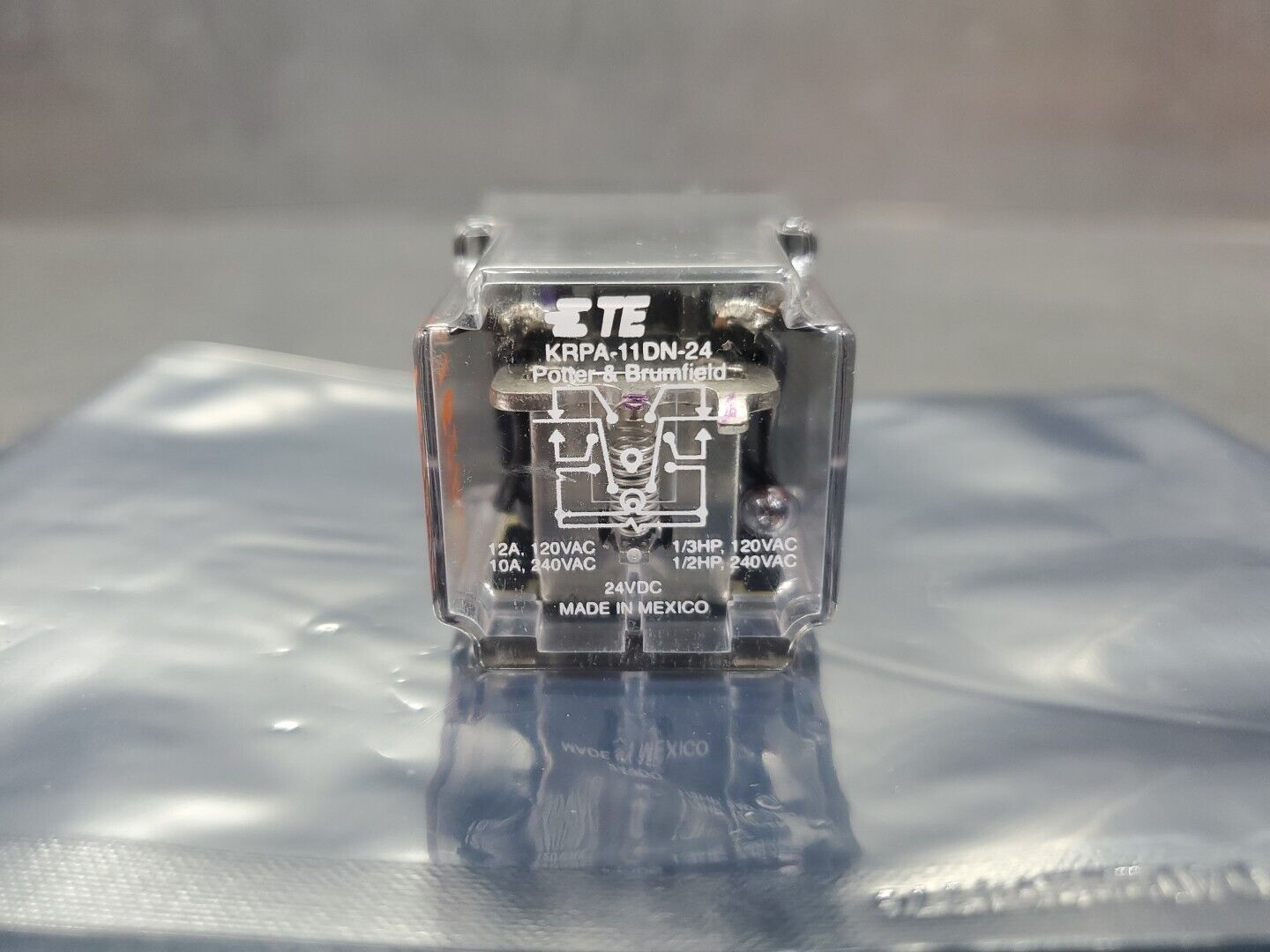 Tyco Electronics KRPA-11DN-24 Plug-In Relay, 24VDC 8-Pin. 4A-34 – Palmetto Automation Inc.