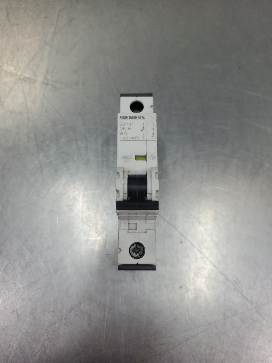 Siemens 5SY41 MCB A6 Circuit Breaker, 1 Pole, (5SY4106-5) 4B-50 – Palmetto Automation Inc.