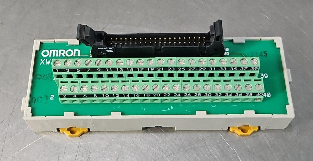 OMRON XW2B-40G4 Terminal Block. 3C-19 – Palmetto Automation Inc.