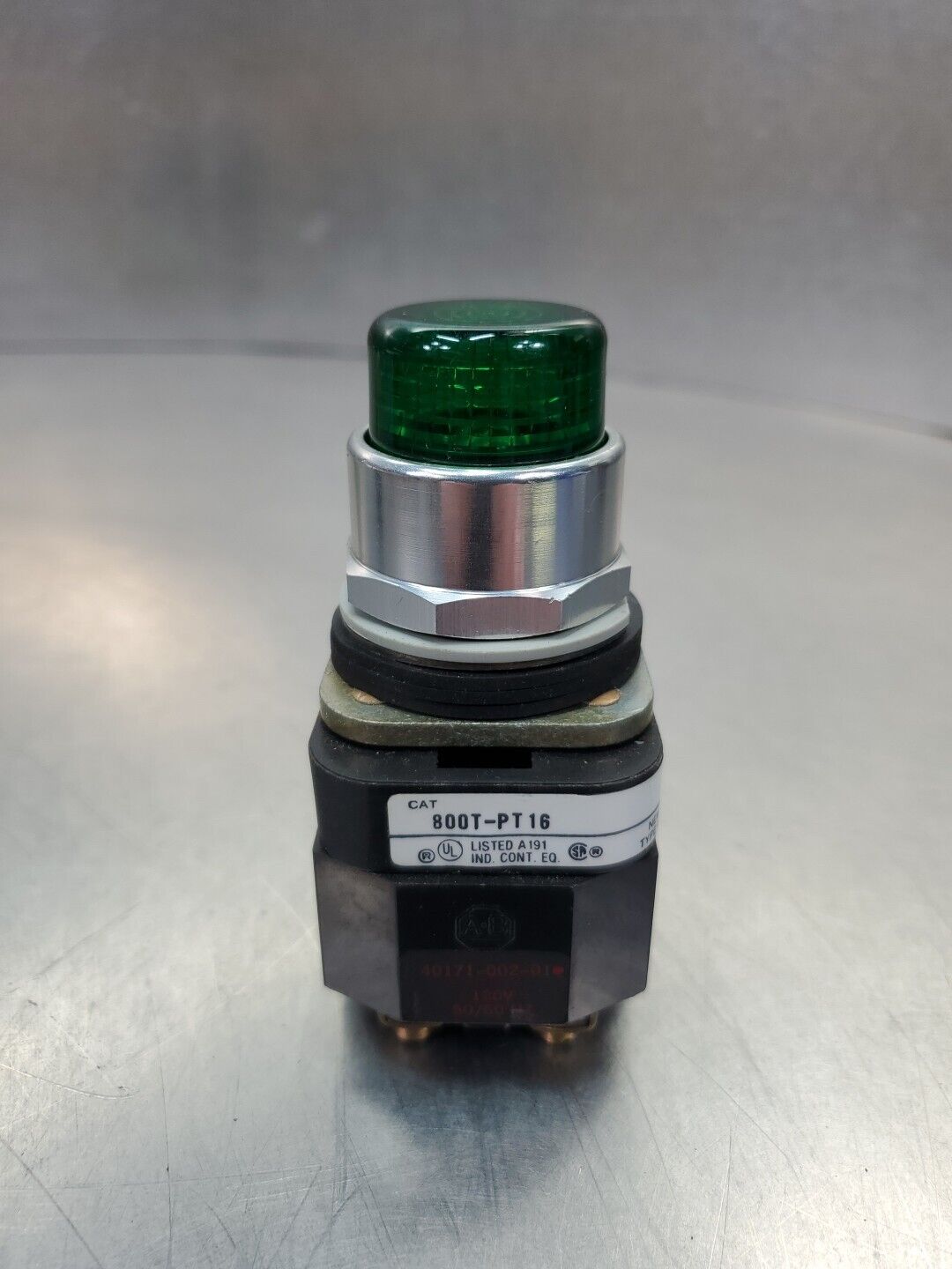 Allen Bradley 800T-PT16 Series T Pushbutton, 120 V 50/60 HZ. 4E-20 – Palmetto Automation Inc.