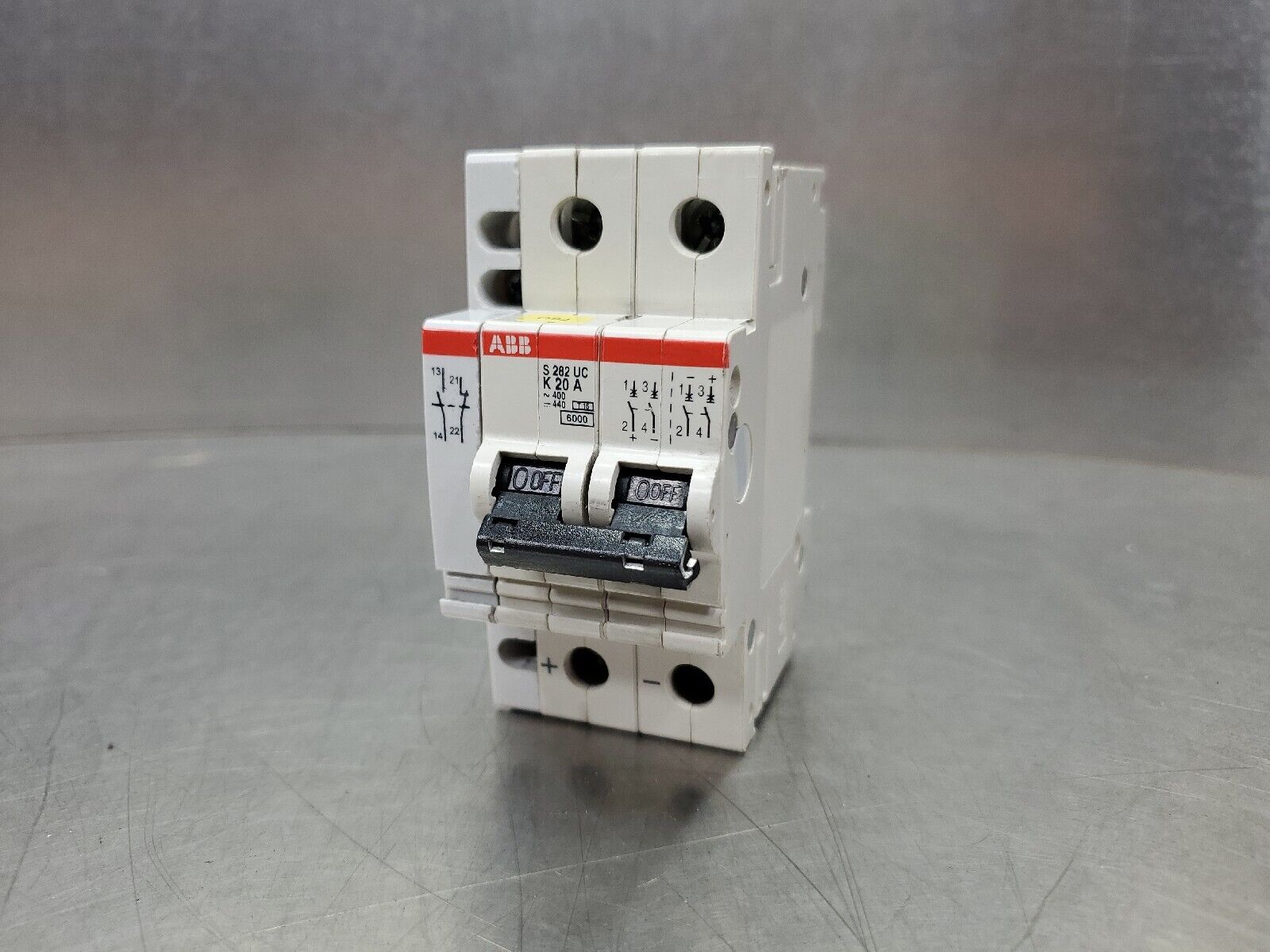 ABB S282-UC-K20A 400VAC/440VDC Circuit Breaker. 4G – Palmetto Automation Inc.