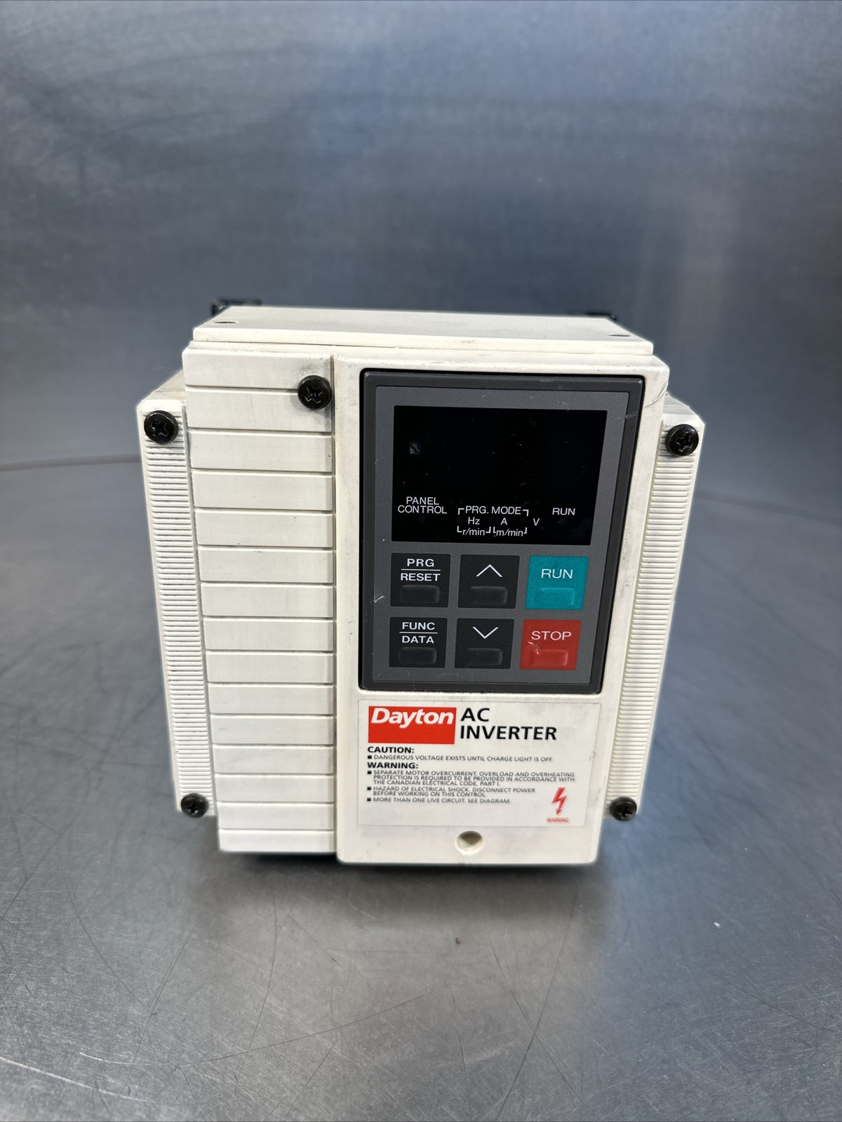 DAYTON 3HX76 AC Inverter. (BIN-3.4.5) – Palmetto Automation Inc.