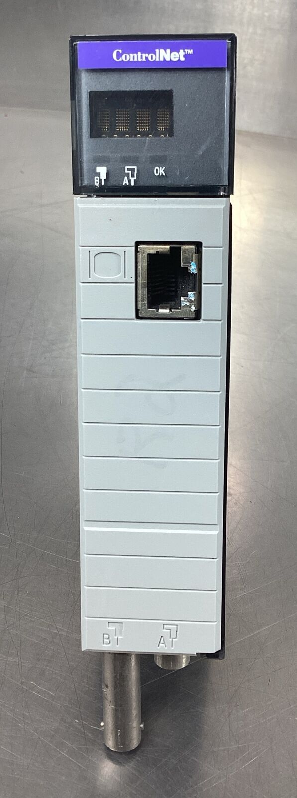 ALLEN-BRADLEY 1756-CNBR /D CONTROLNET COMMUNICATION BRIDGE MODULE 3C-3 ...