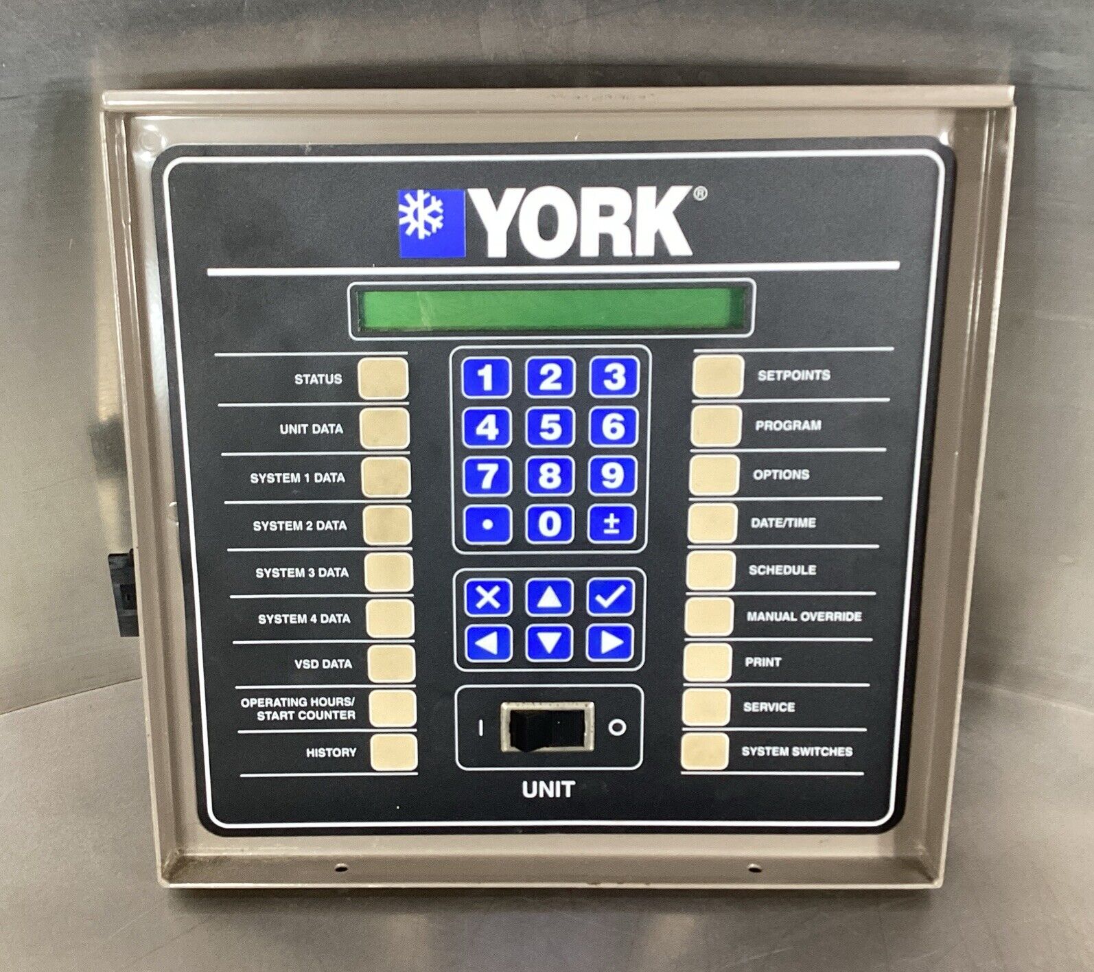 YORK Digital Controller Keypad EN-209819 Rev. B 2C – Palmetto ...