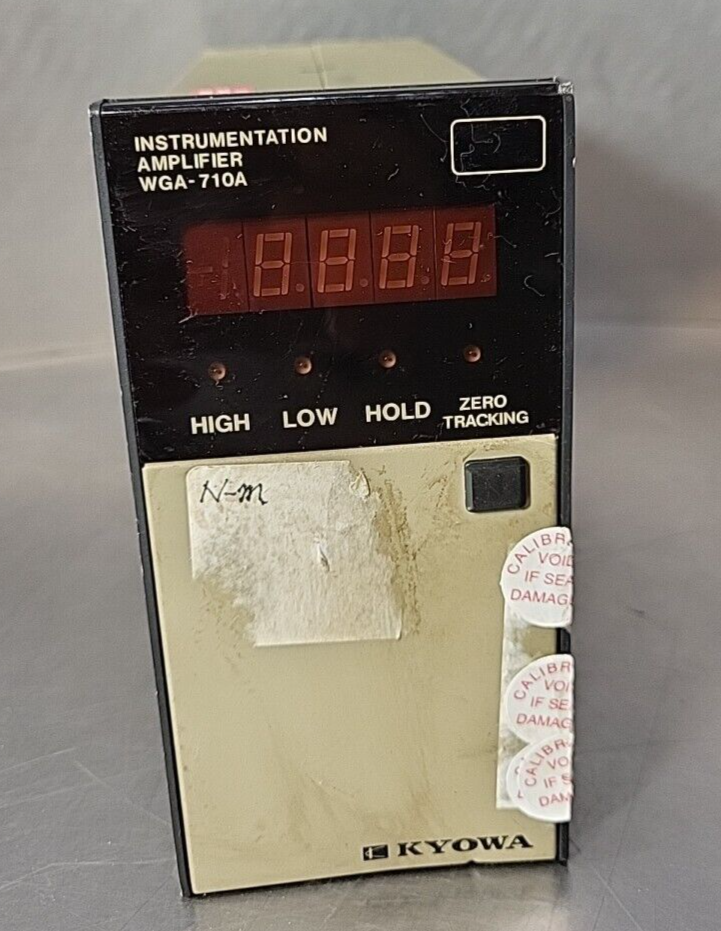 Kyowa WGA-710A Instrumentation Amplifier (BIN3.5.3) – Palmetto ...