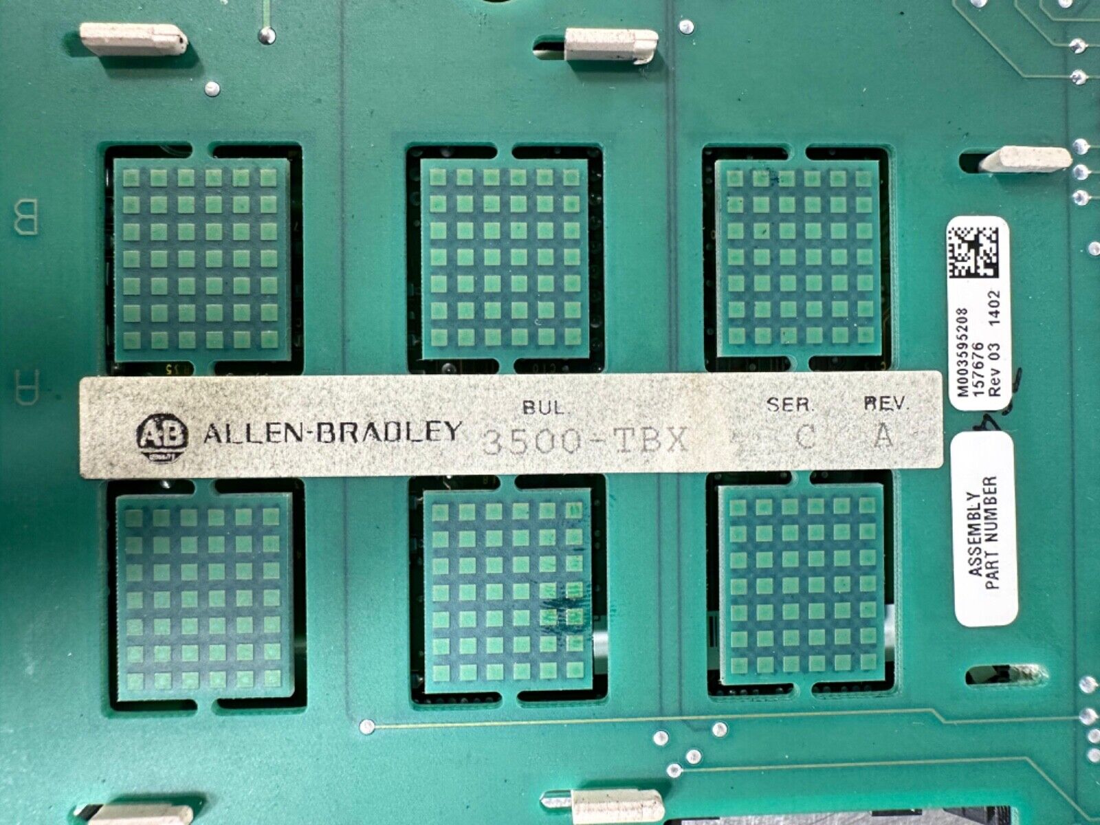 Allen Bradley 3500-TBX (M003465538) Data Module (3D-33) – Palmetto ...