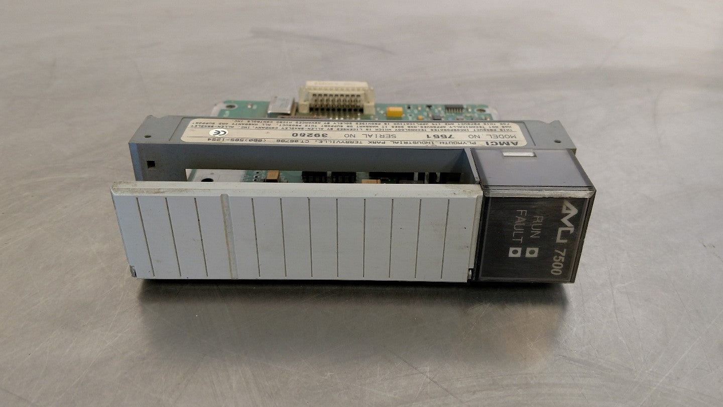AMCI 7551 RUN/FAULT Module BIN#2 – Palmetto Automation Inc.