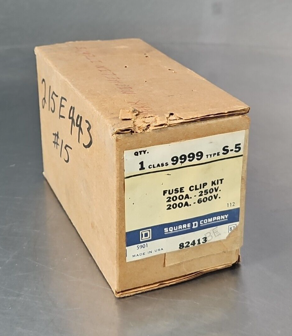 Square D 5901 Fuse Clip Fuse class9999 typeS-5 (BIN433) – Palmetto ...