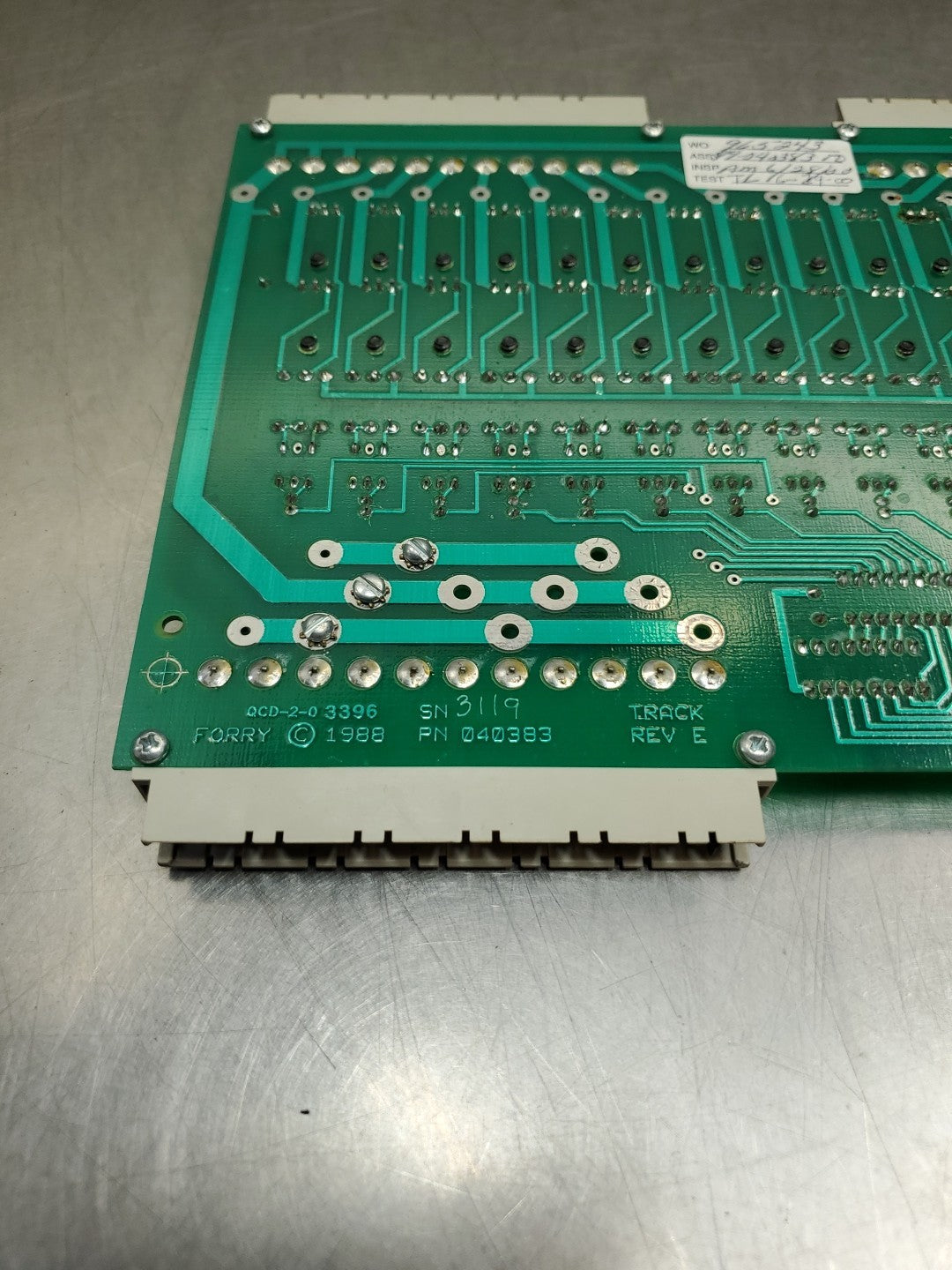 Forry 040383 Rev E Processor Board Assembly. – Palmetto Automation Inc.