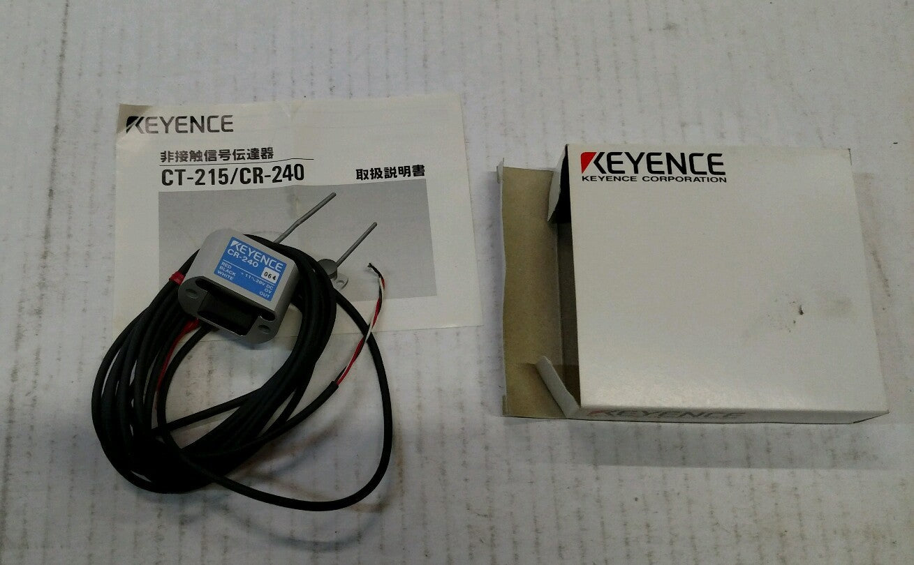 KEYENCE CORP CR-240 Sensor BIN#3 – Palmetto Automation Inc.