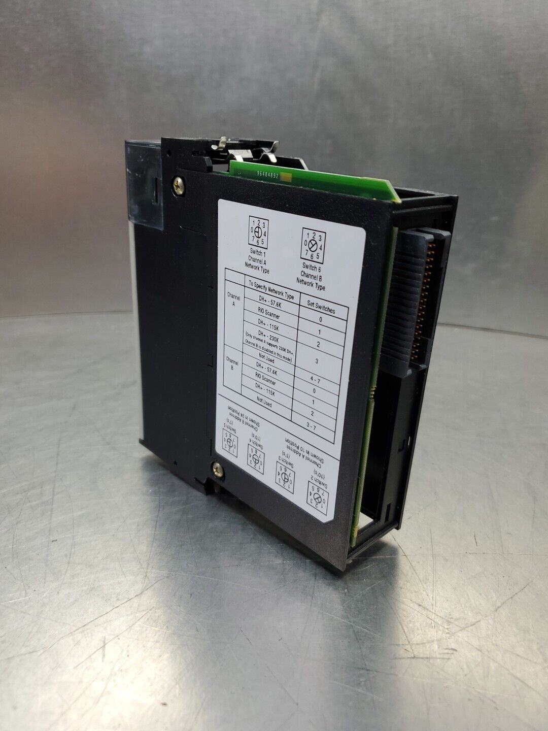 Allen Bradley 1756-DHRI0 Ser.D Controllogix DH+/RIO Comms Module. 3B-2 ...