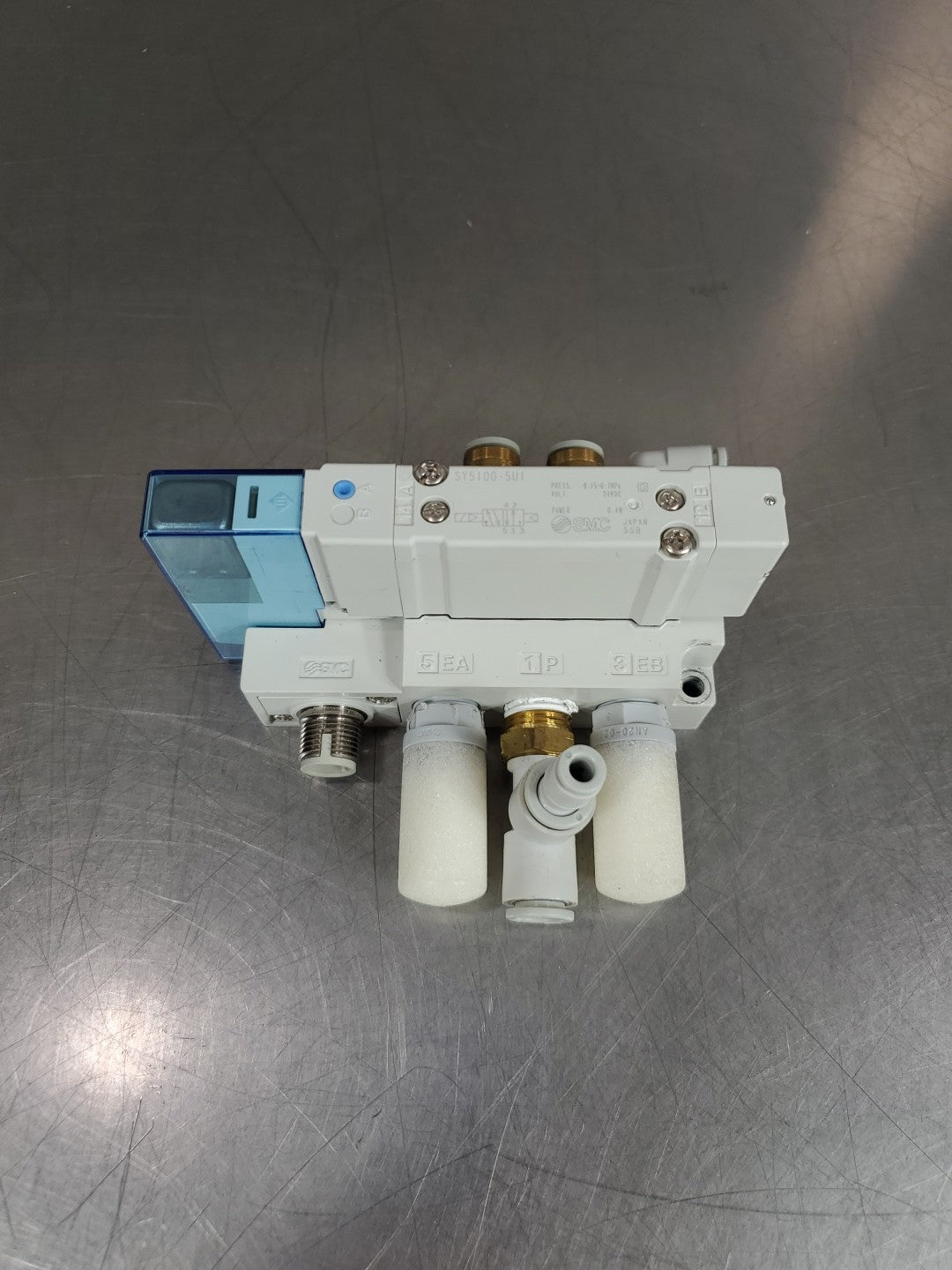 SMC SY5100-5U1 Solenoid Valve, 24VDC, 0.15~0.7MPa. 6E-9 – Palmetto ...