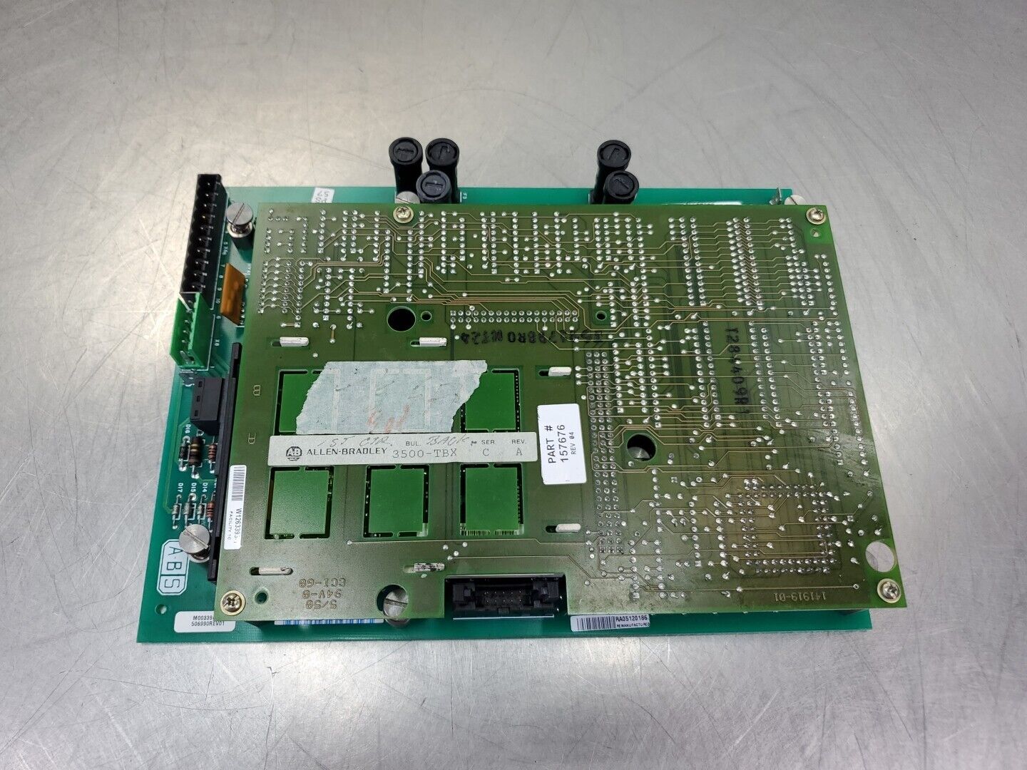 ALLEN BRADLEY 3500-TBX /C (M003394629) DATA HIGHWAY MODULE. 3E-8 ...