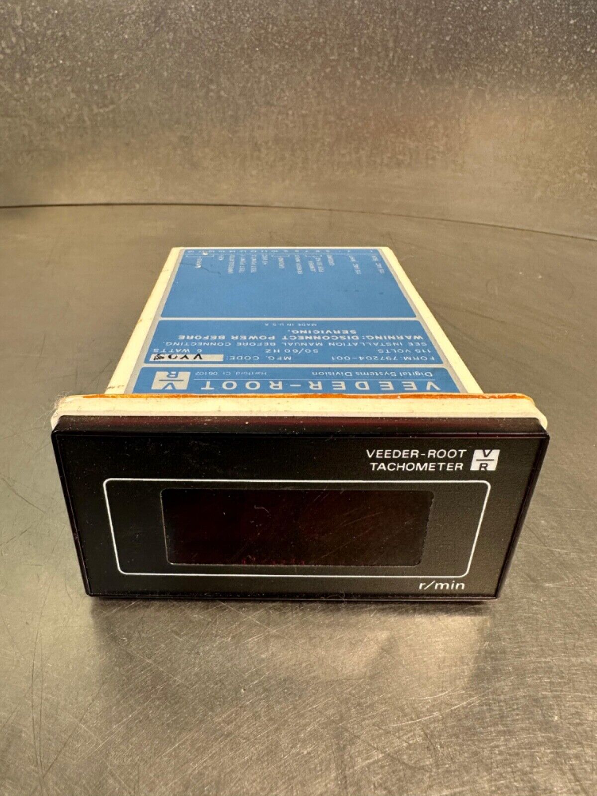 Veeder-Root 7972 / Root 7972 Tachometer (2D-8) – Palmetto Automation Inc.