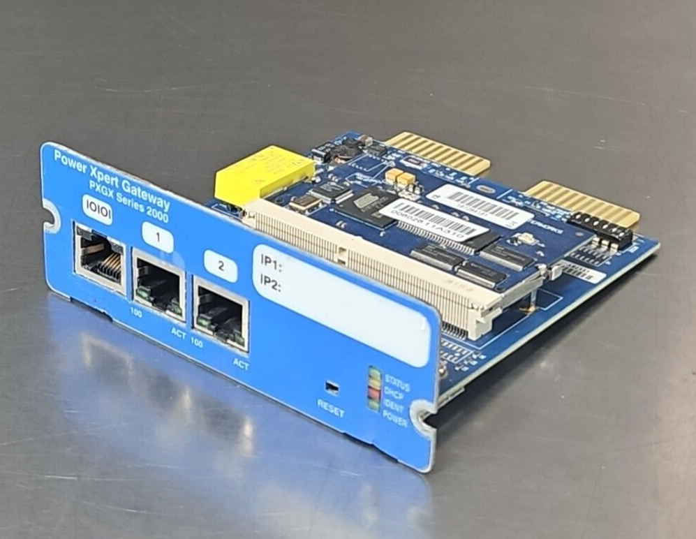 Eaton Power Xpert 2000 SERIES Gateway UPS X-Slot Card (BIN3.4.5 ...
