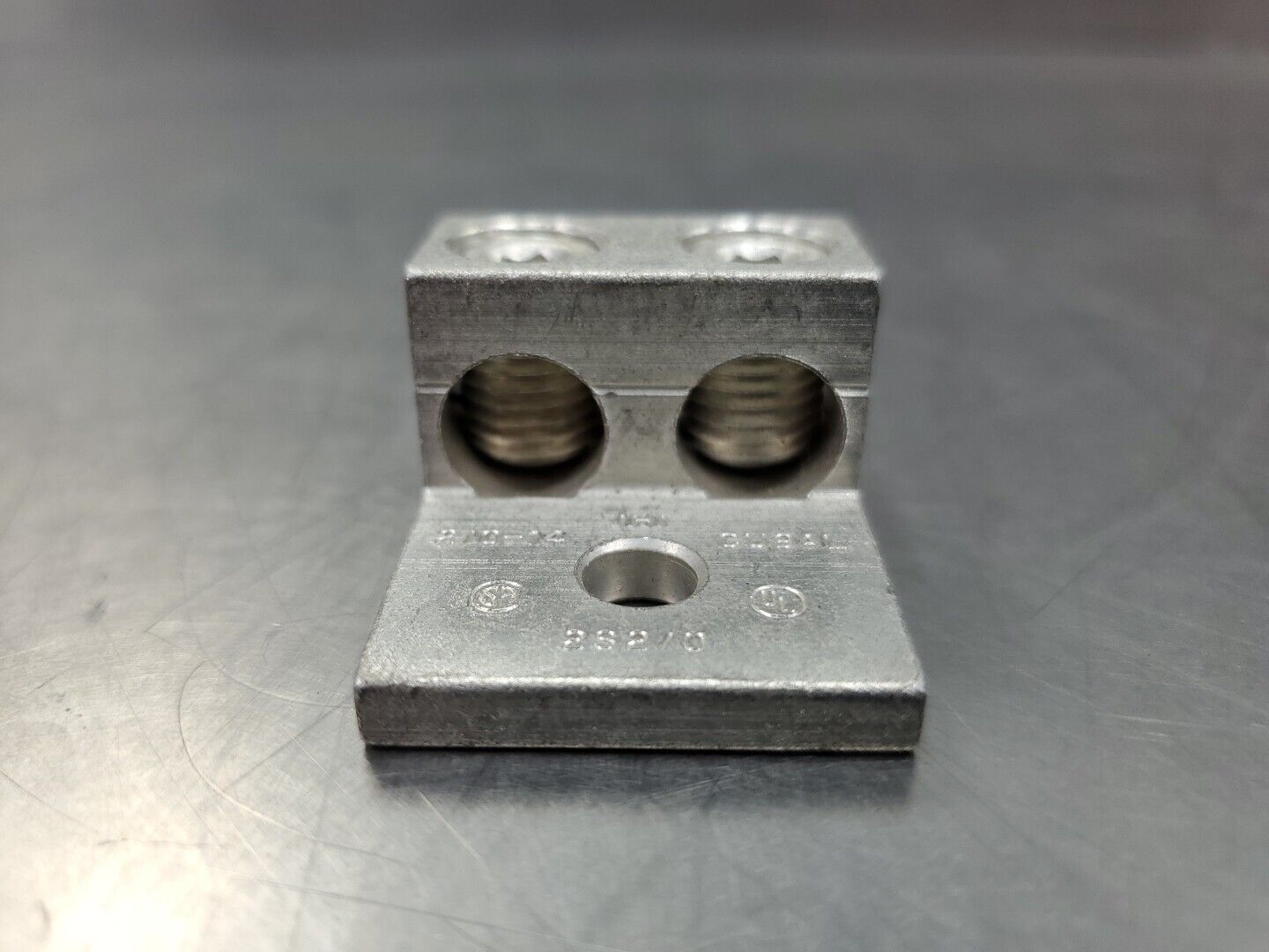 IHI Connectors 2S2/0 2/10-14 CU9AL Double Barrel Mechanical Lug. 4E-1 ...