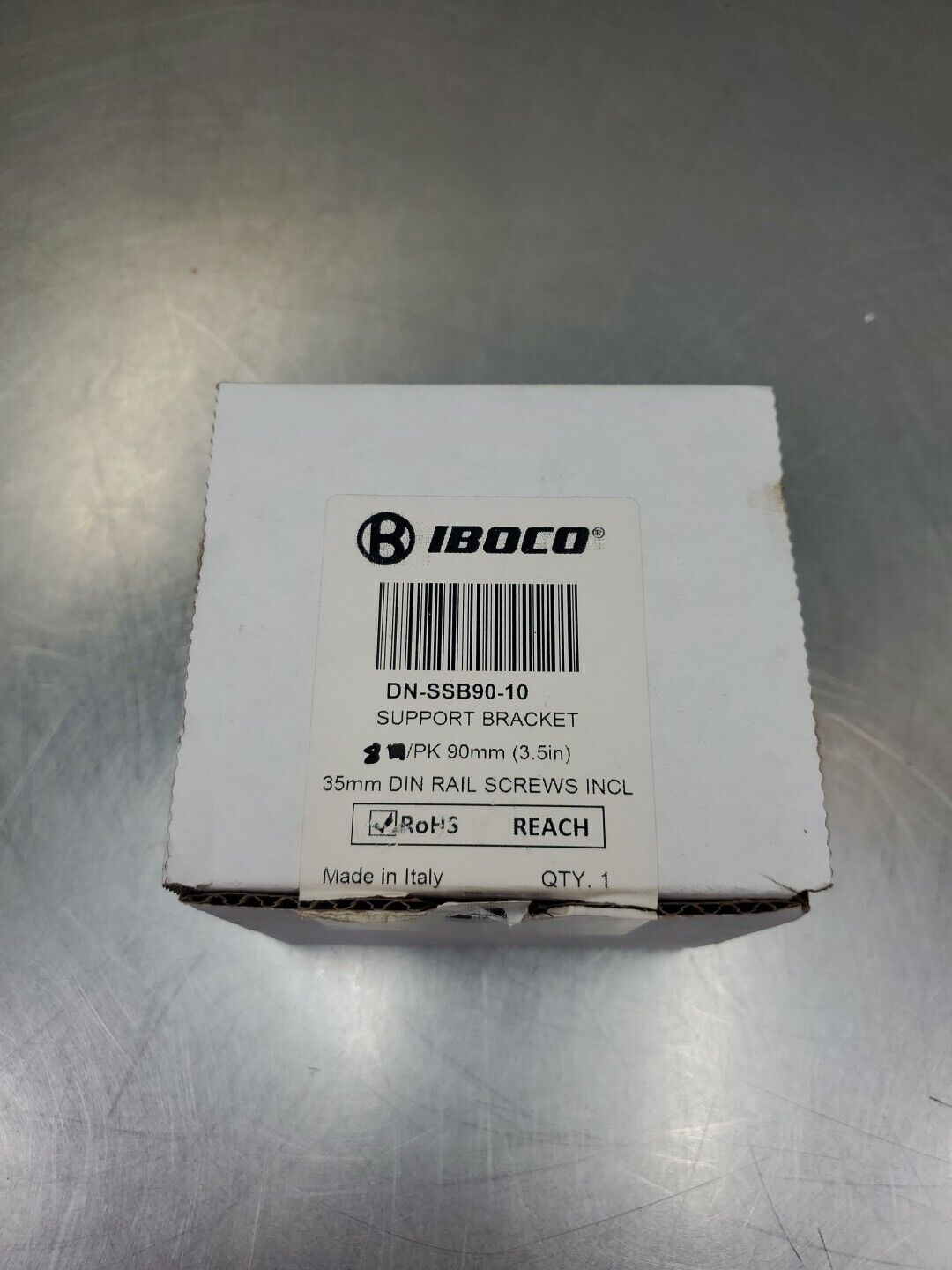 IBOCO DN-SSB90-10 Support Bracket, Din Rail Screw, Lot of 8. 5E-30 ...
