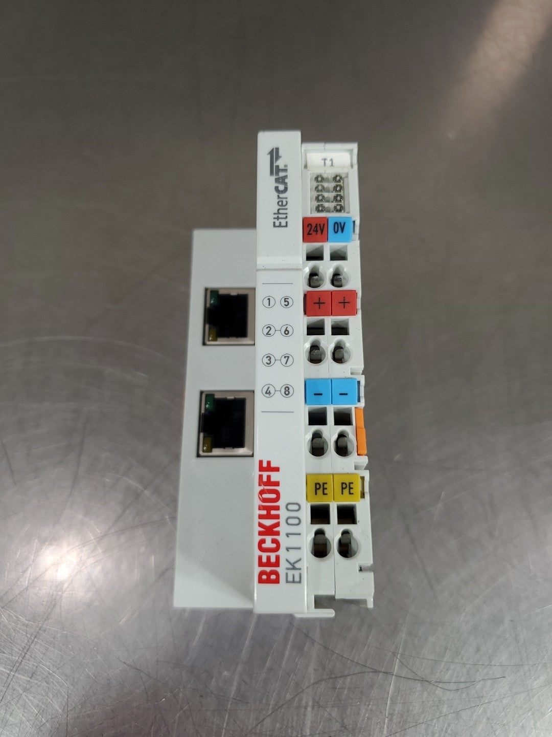 BECKHOFF EK1100 EtherCAT Coupler Terminal, 24VDC. 3D-43 – Palmetto ...