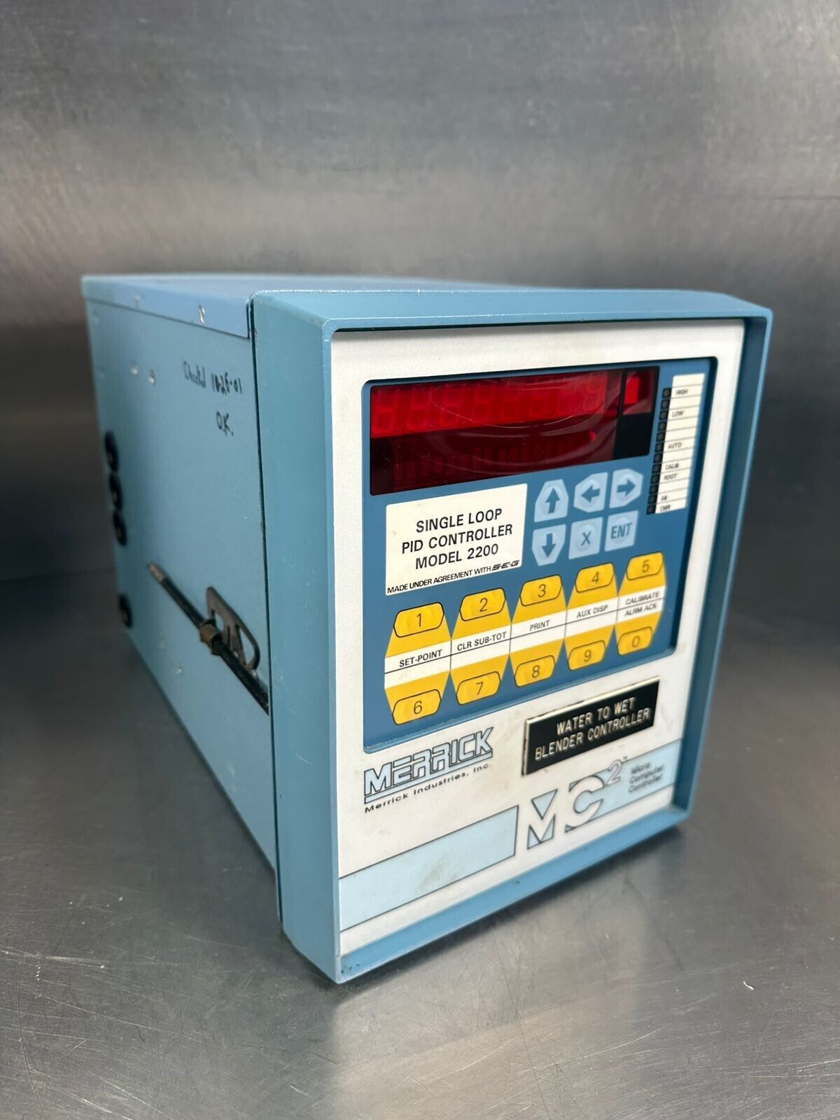 Merrick Single loop PID CONTROLLER MODEL 2200. (1B-26) – Palmetto ...