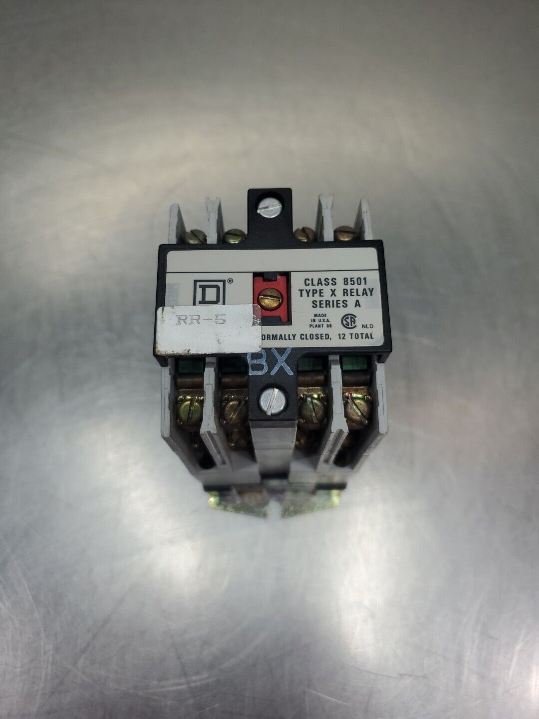 Square D Class 8501 Type X080 Industrial Control Relay. 4C-13 ...