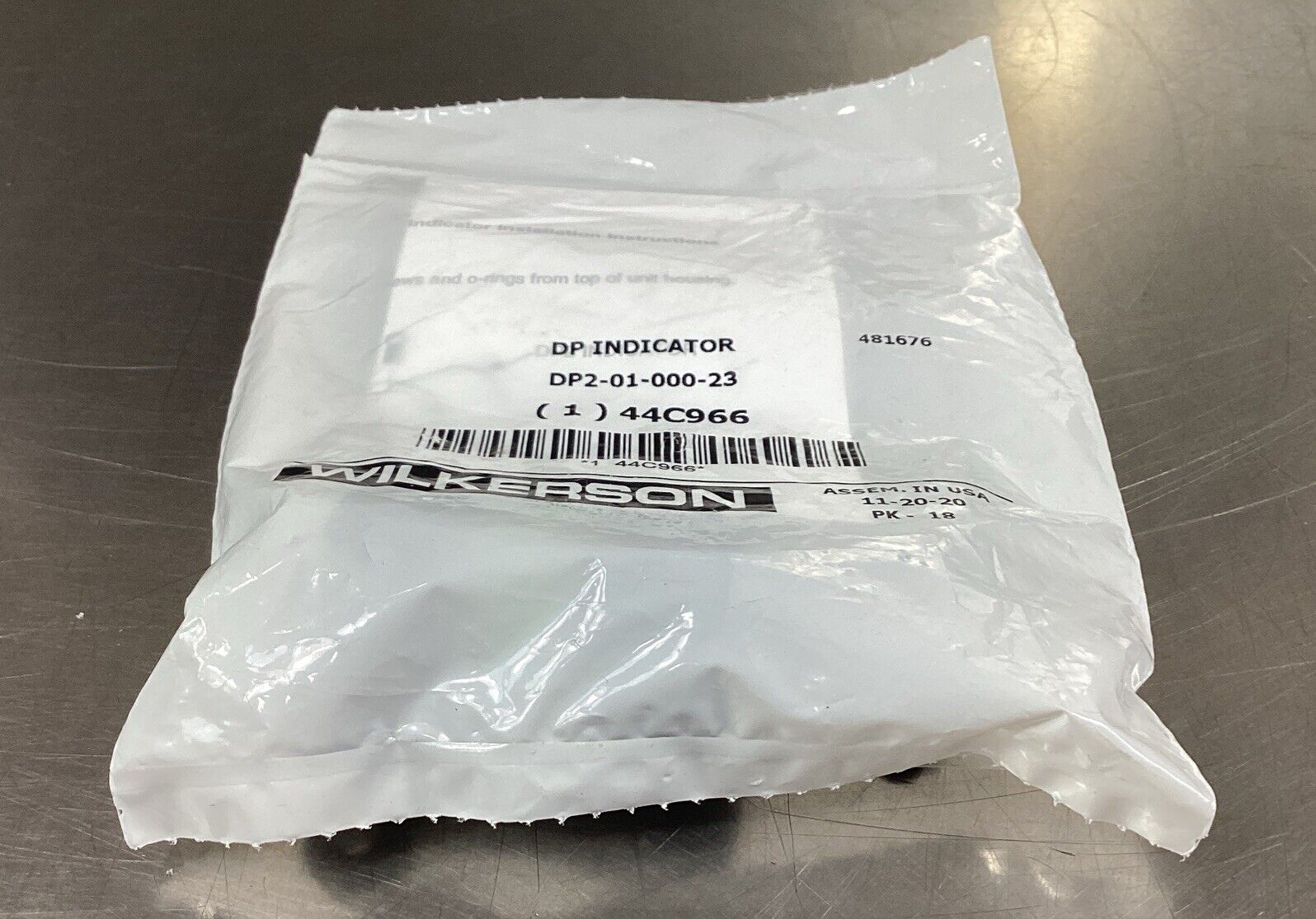 WILKERSON DP INDICATOR DP2-01-000-23 5E-27 – Palmetto Automation Inc.