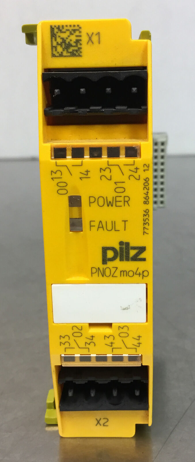 PILZ PNOZ mo4p SAFETY RELAY 773536 SAFETY MODULE 5B-3 – Palmetto ...