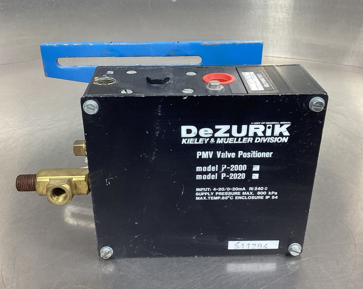 DeZURIK P-2000 PMV Valve Positioner 6F – Palmetto Automation Inc.