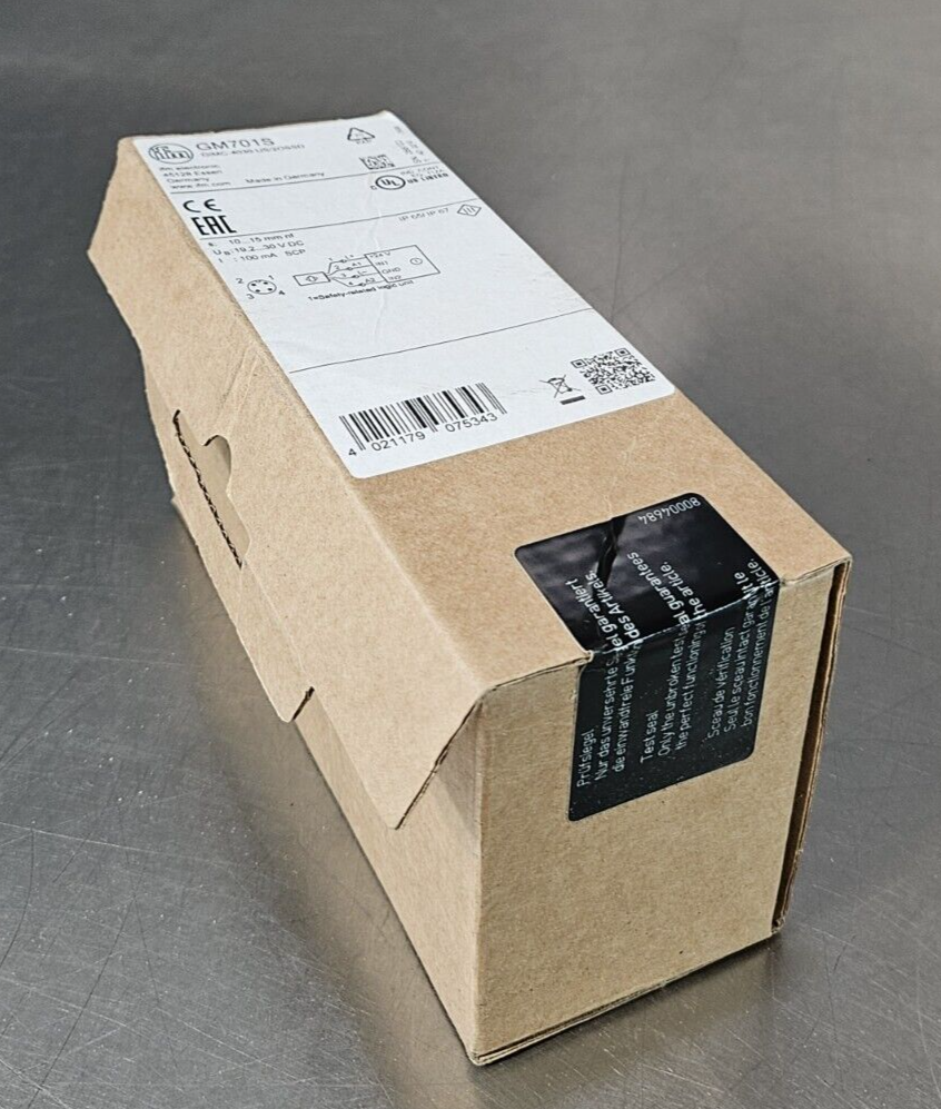 IFM GM701S Inductive Safety Sensor (BIN435) – Palmetto Automation Inc.