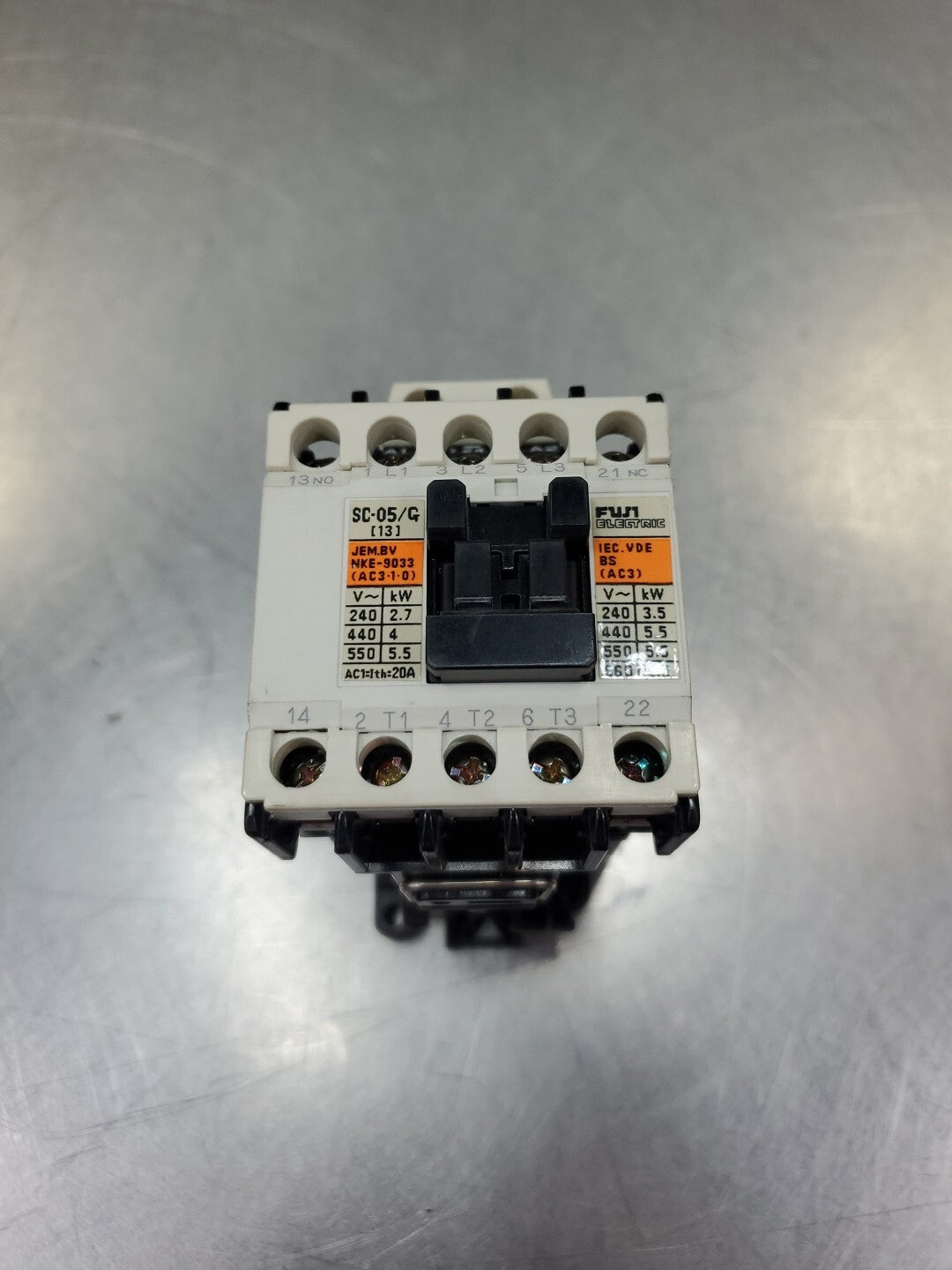 Fuji Electric SC-05/G 20A Contactor. 4B-23 – Palmetto Automation Inc.