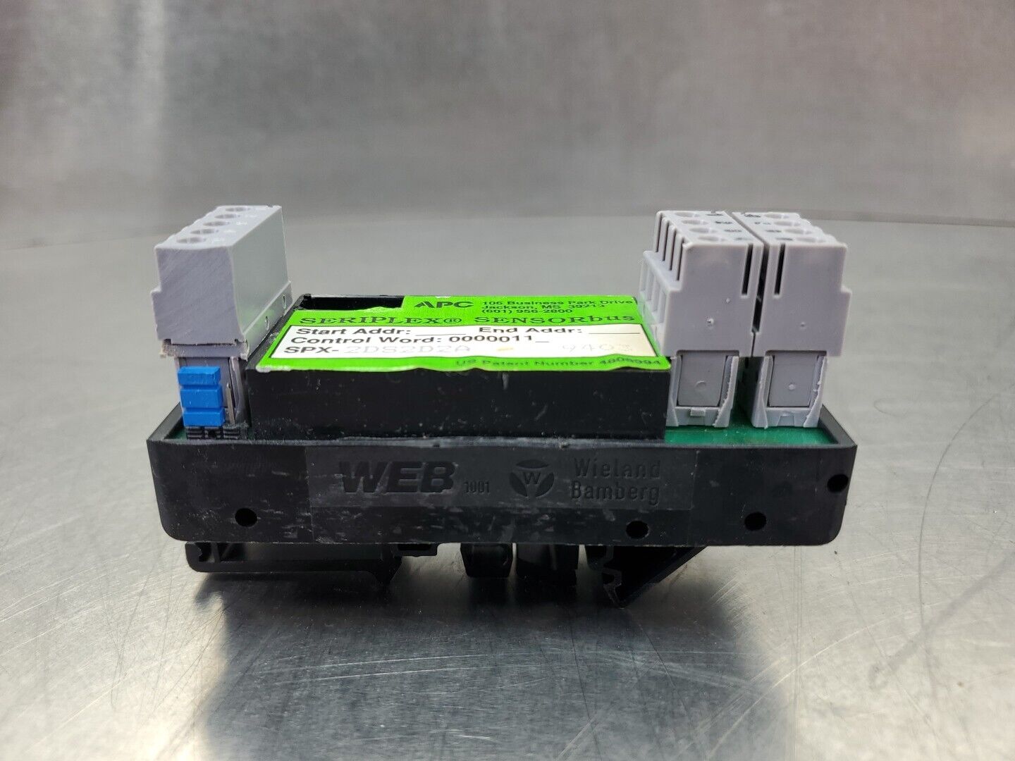 APC SPX-2DS2D2A SERIPLEX SENSORbus I/O Module Control Bus. 4E-35 ...