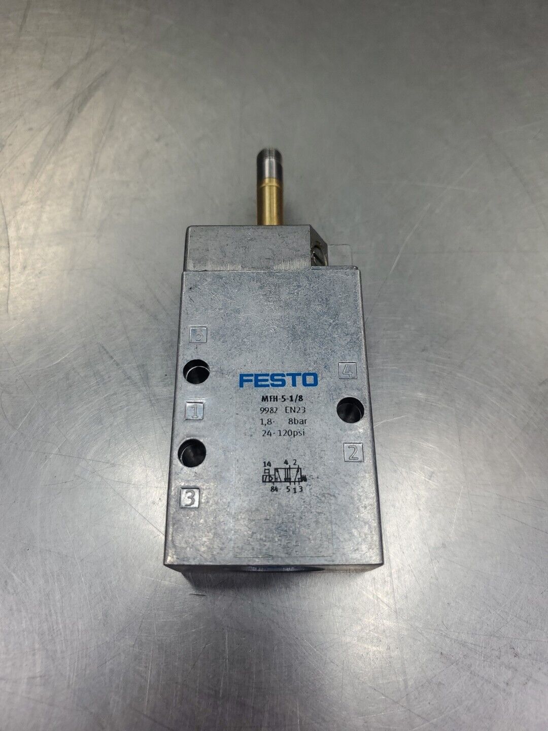Festo MFH-5-1/8 (9982 EN23) Solenoid Valve. 6B-3 – Palmetto Automation Inc.