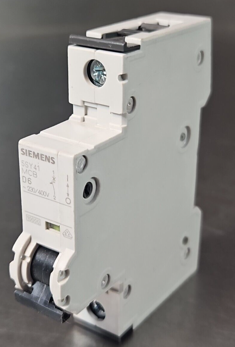 Siemens 5SY4106-8 Circuit Breaker 230/400V loc4C4 – Palmetto Automation ...