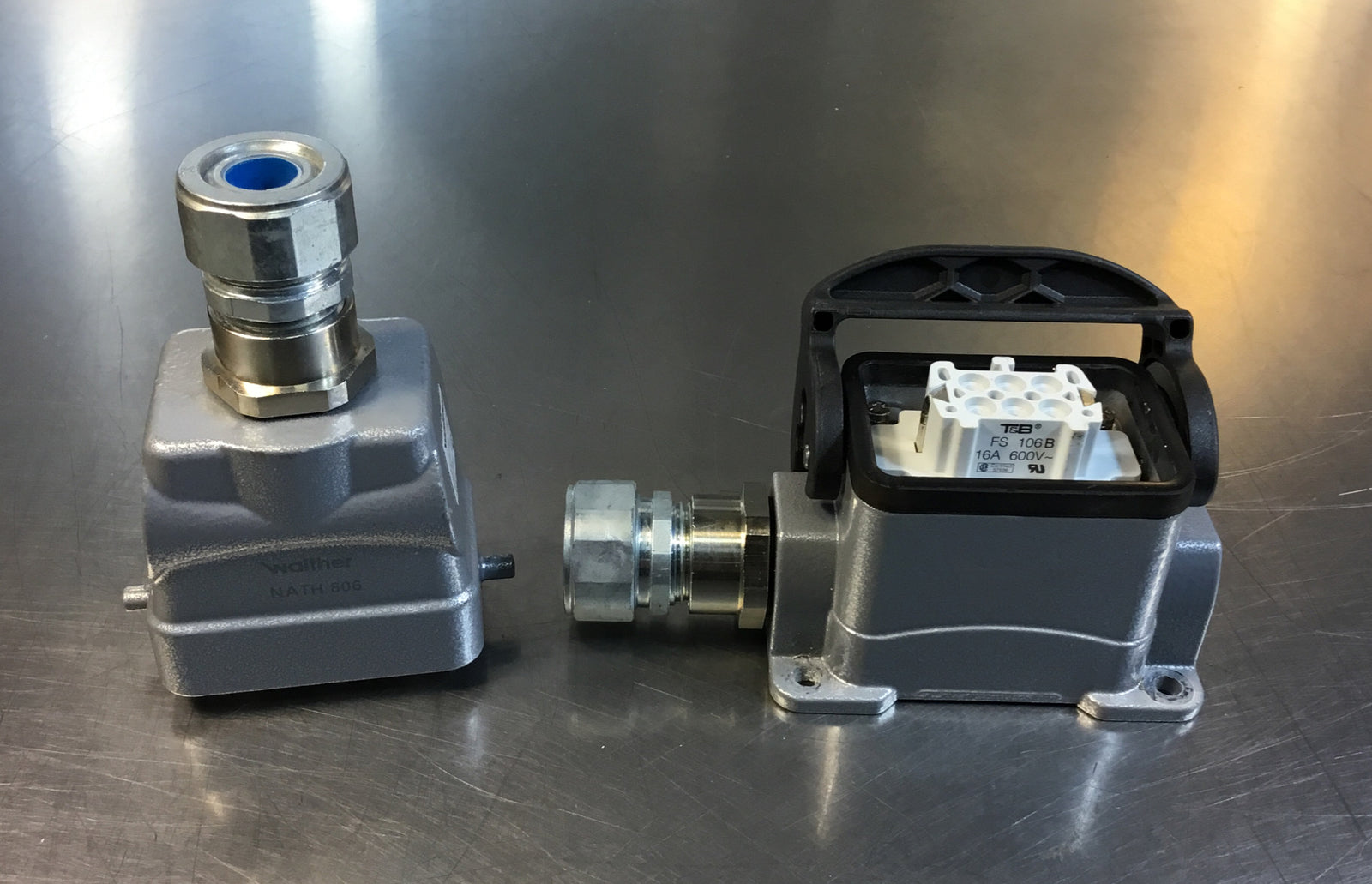 WALTHER Thomas Betts BB406 MV Base w/ FS 106B & NATH 806 Top 4B ...