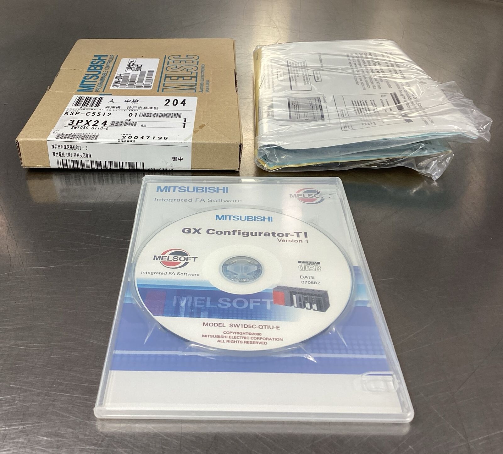 MITSUBISHI SW1D5C-QTIU-E GX Configurator -T1 Ver. 1 Software 3A-21 ...