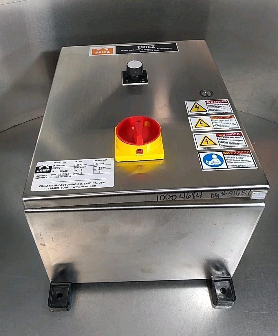 Eriez N4X UN-115-6A-FW Vibratory Feeder Control Loc4D – Palmetto ...