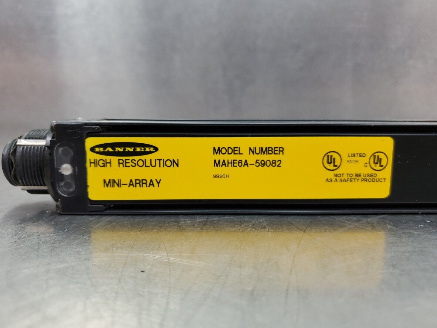 BANNER MAHE6A-59082 High Resolution MINI-ARRAY LED Curtain. 5E-21 – Palmetto Automation Inc.