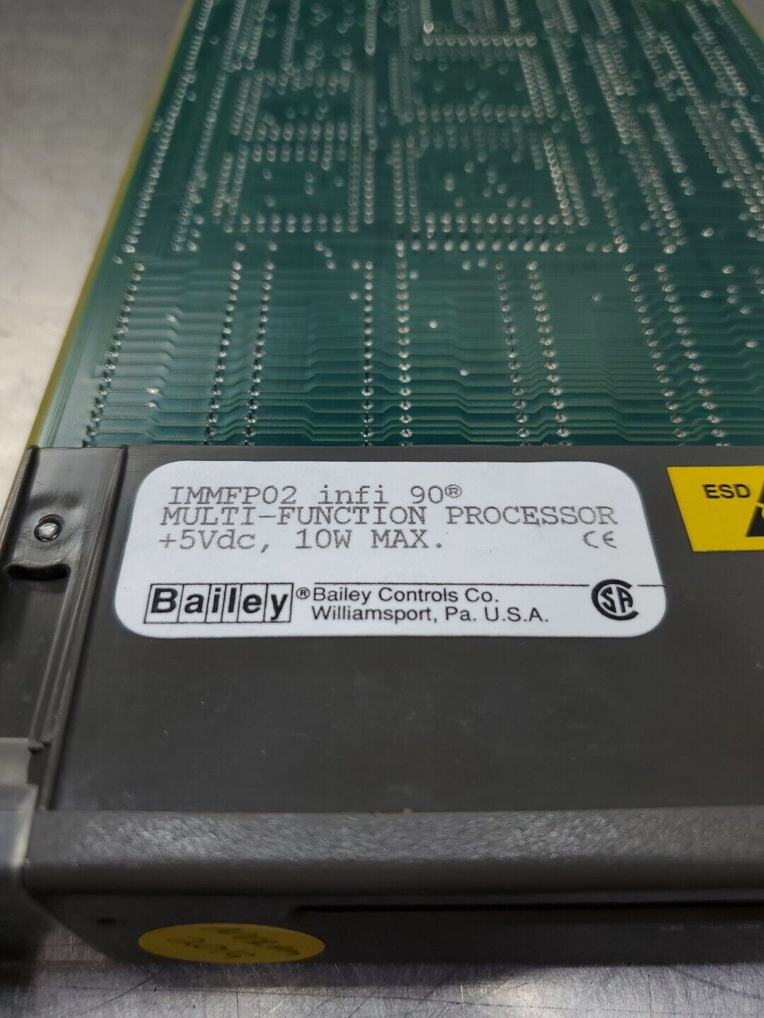 Bailey IMMFP02 infi 90 Multi-Function Processor Card. 3A-10 – Palmetto ...