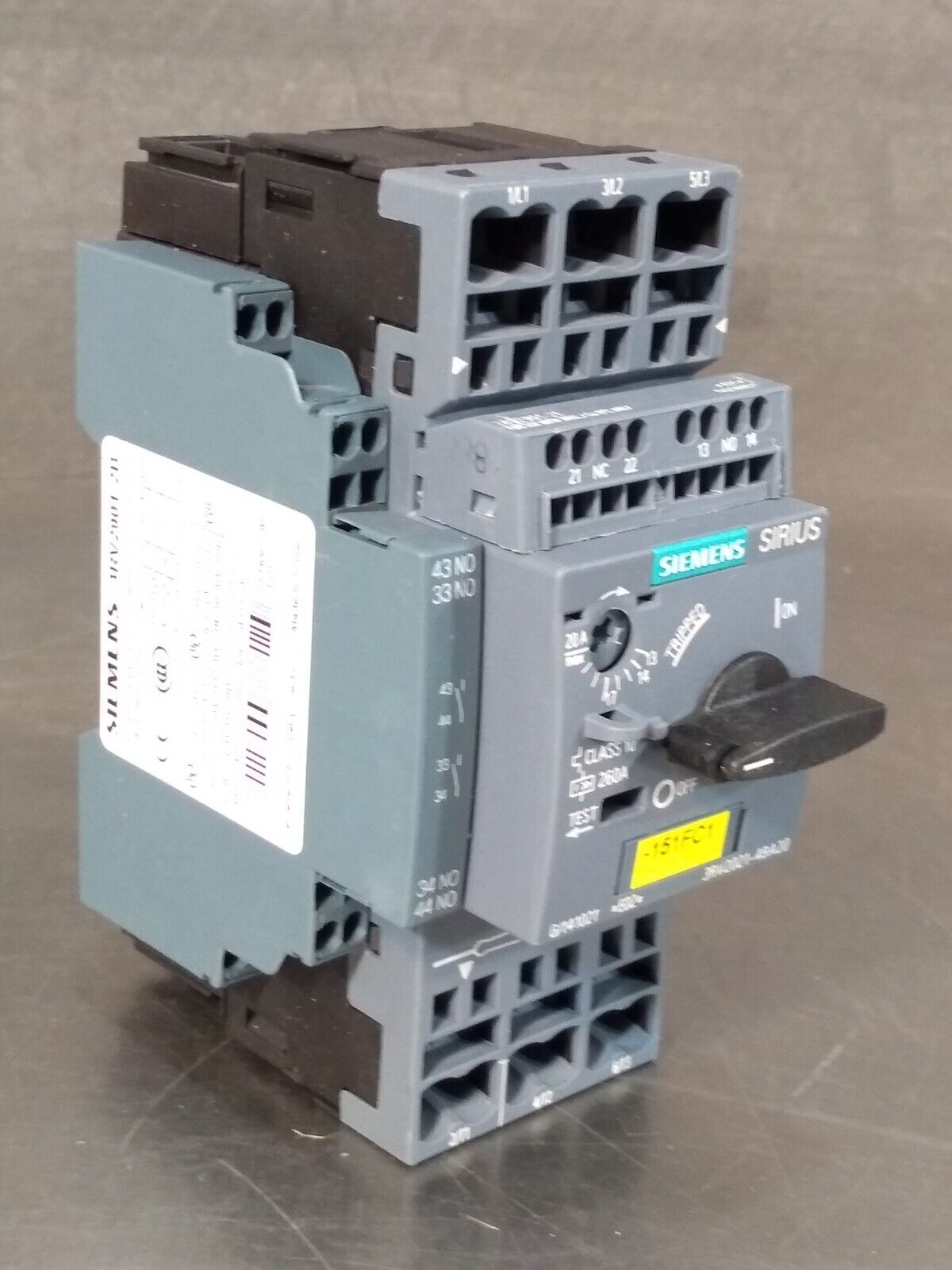 Siemens 3RV2021-4BA20 SIRIUS Manual Motor Starter Loc4D8 – Palmetto ...