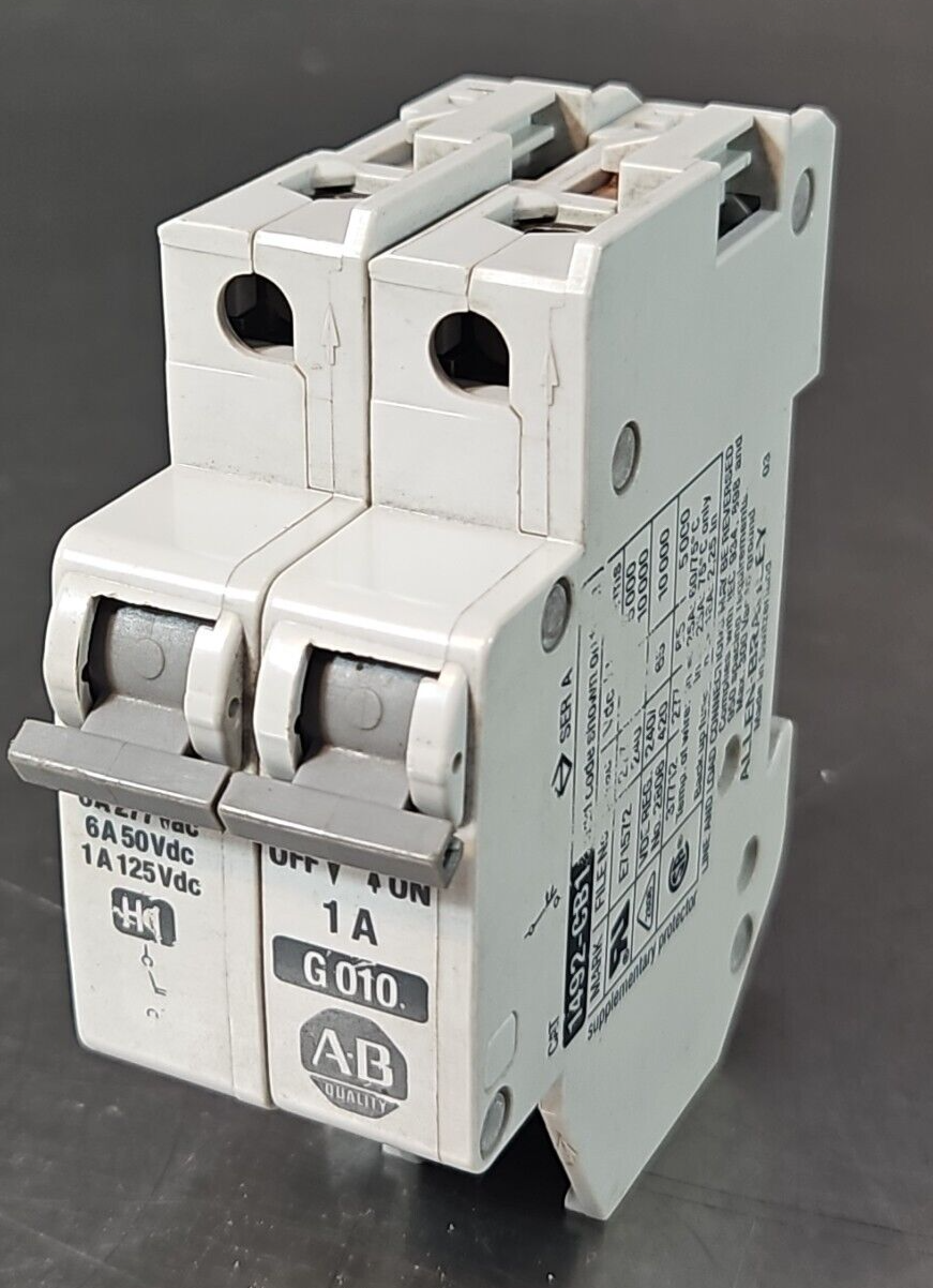 Allen-Bradley 1492-CB1 G010 Series B Circuit Breaker 1A loc4D3 ...