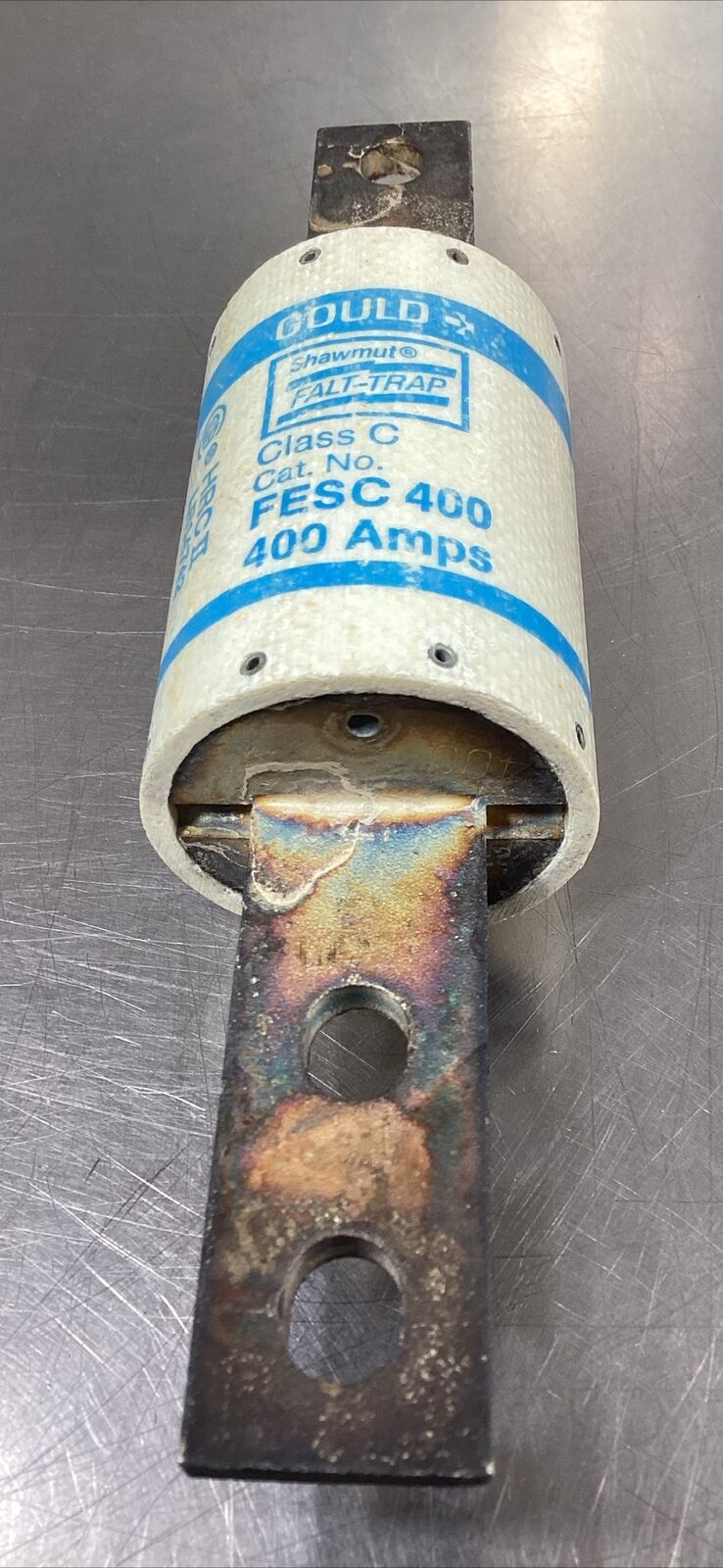 GOULD SHAWMUT FESC400 400A 600V Class C Fuse 4E-36 – Palmetto ...