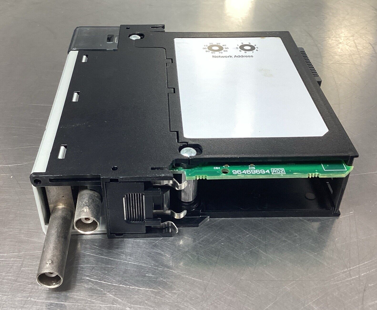 ALLEN-BRADLEY 1756-CNBR /D CONTROLNET COMMUNICATION BRIDGE MODULE 3C-3 ...