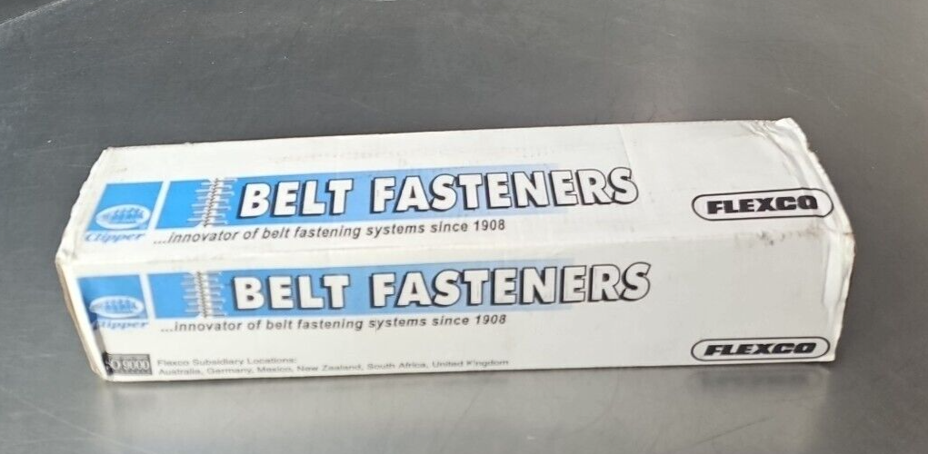 Flexco-Clipper 02154 Belt Fasteners 12pc 12" 300mm (BIN434) – Palmetto ...