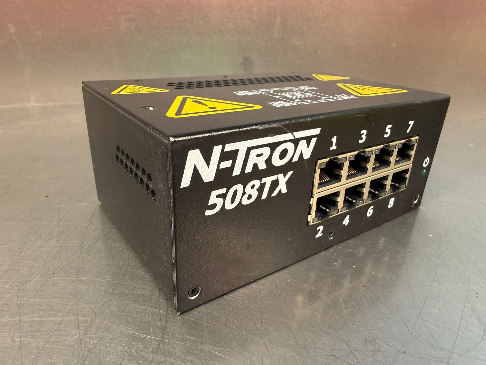 Ntron 508TX Ethernet Switch 10-30VDC 0.5A (4.1.1) – Palmetto Automation ...
