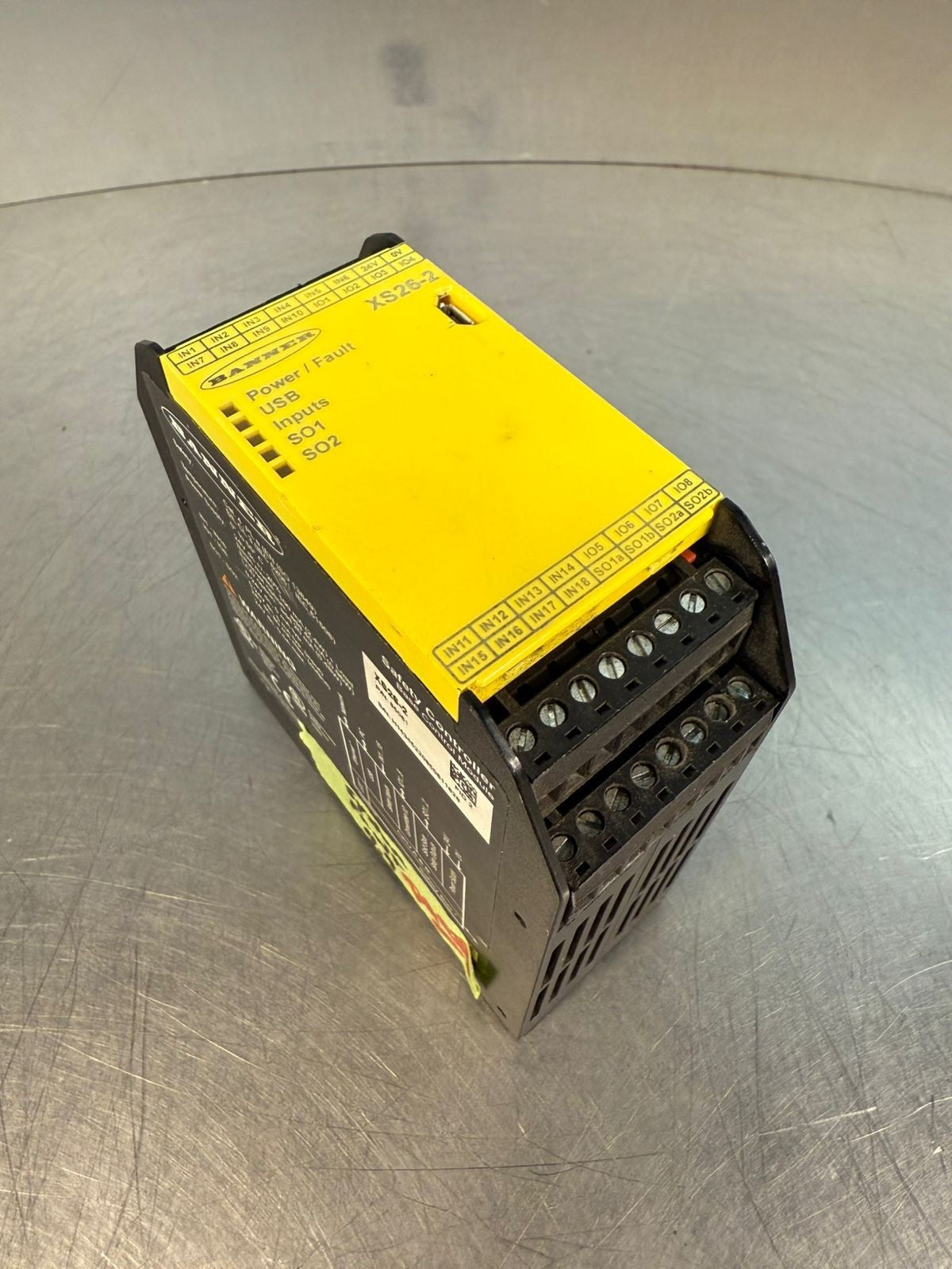 Banner Engineering XS26-2 Safety Controller Unit Base Control Mod (6.2 ...