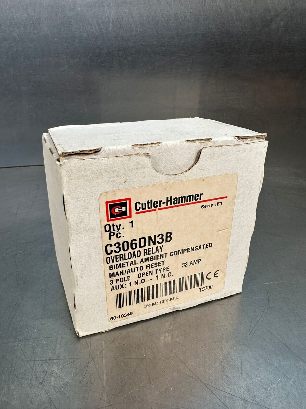 Cutler Hammer C306DN3 Ser. B1 OVERLOAD RELAY 32 AMP 3POLE (4D-38 ...