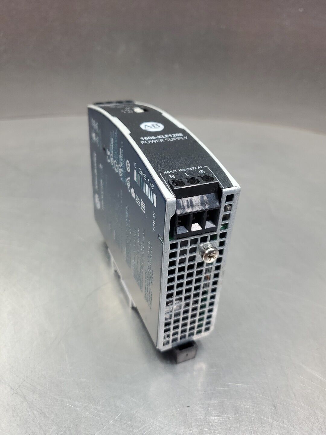 Allen-Bradley 1606-XLE120E Ser B Power Supply, 120W 24VDC 5A. 4B-12 ...