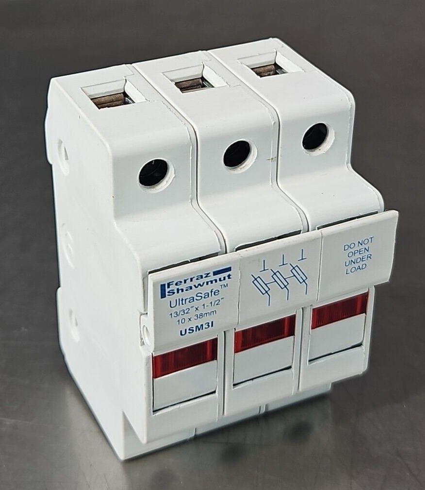Ferraz Shawmut USM3I 3 Pole Fuse Holder 600V 30A loc4D34 – Palmetto ...