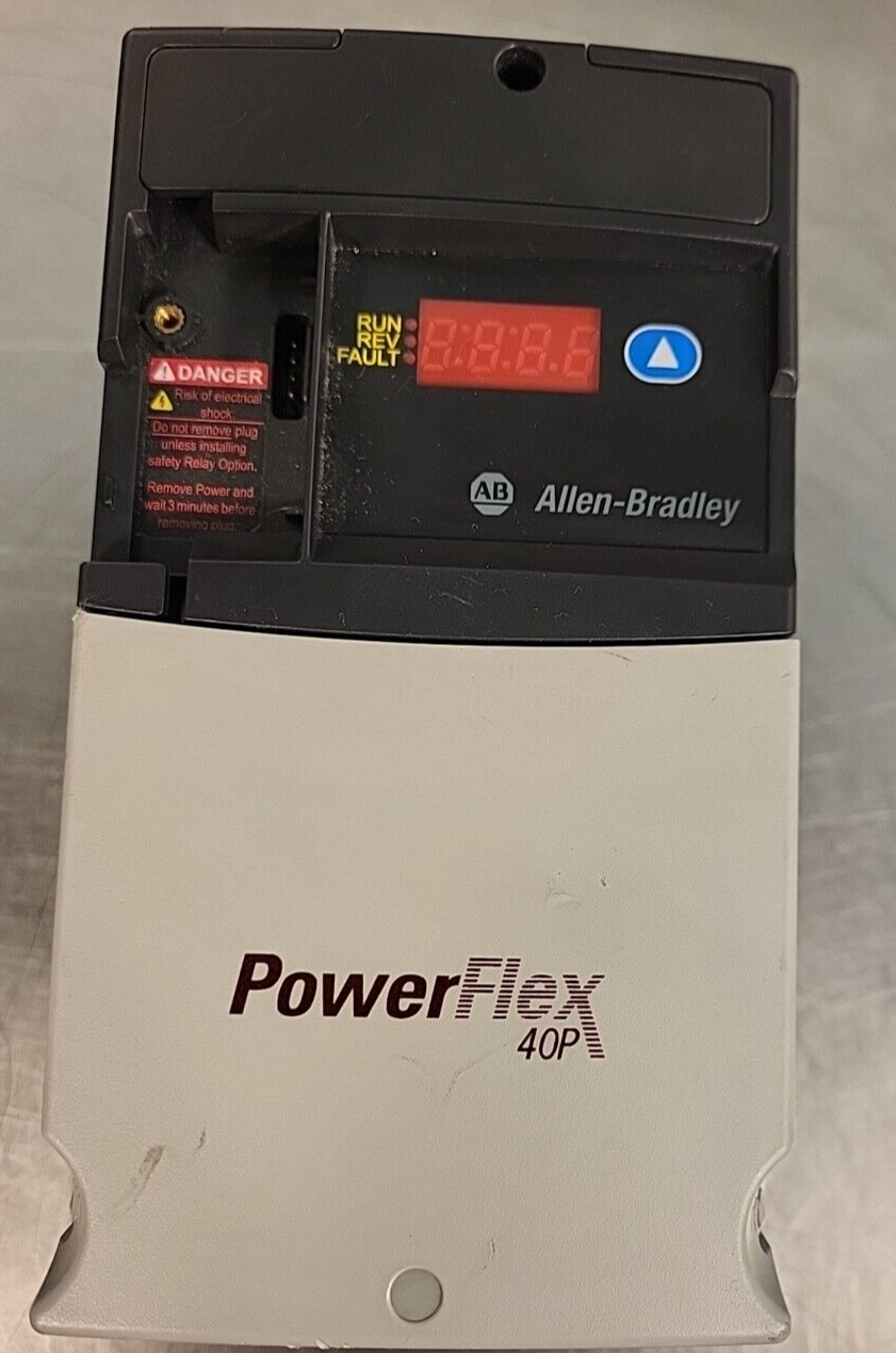 Allen Bradley 22D-D4PON104 Powerflex40 Series A Drive (BIN3.3.1 ...